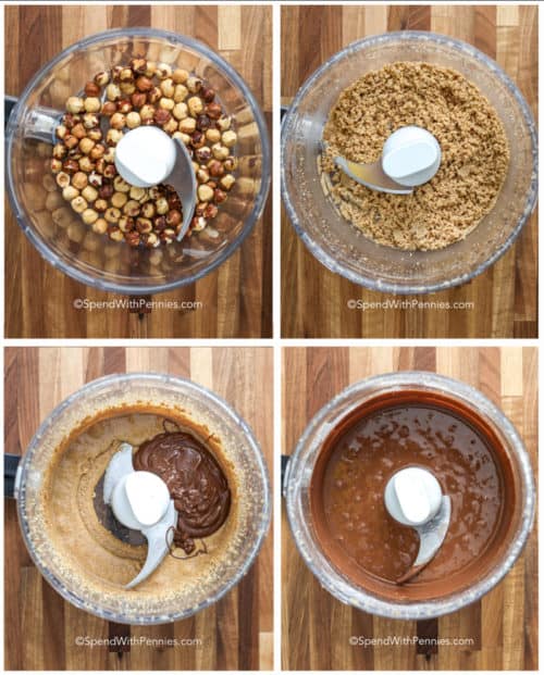 Homemade Nutella {Chocolate Hazelnut Spread} - 5 Ingredients