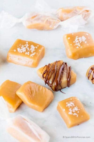 Easy Microwave Caramels