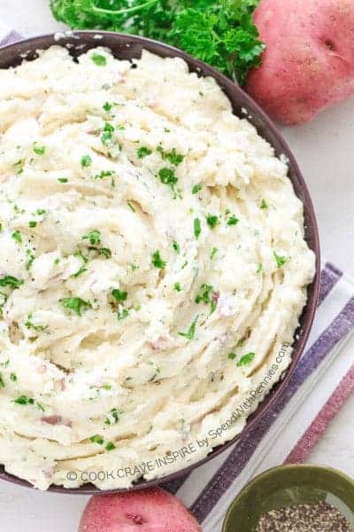 Garlic Ranch Mashed Potatoes