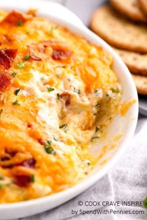 Hot Bacon Cheddar Dip