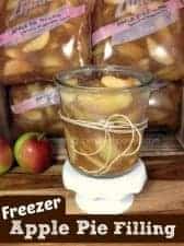 Freezer Apple Pie Filling! (4-5 Pies)