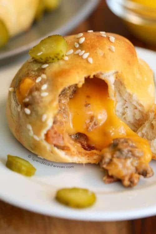 Bacon Cheeseburger Bombs