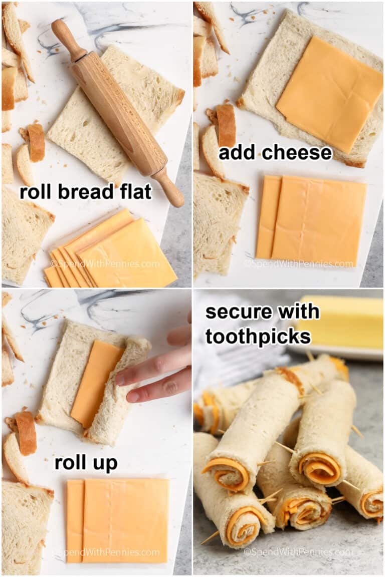 Grilled Cheese Roll Ups