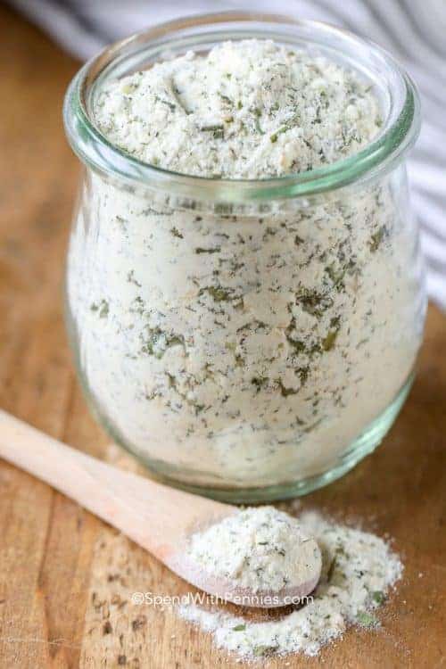 Homemade Ranch Dressing Mix - Spend with Pennies