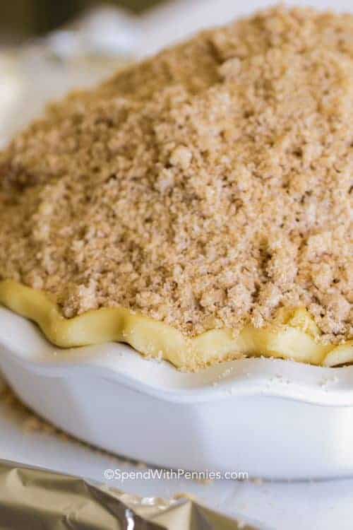 The Best Apple Crumb Pie