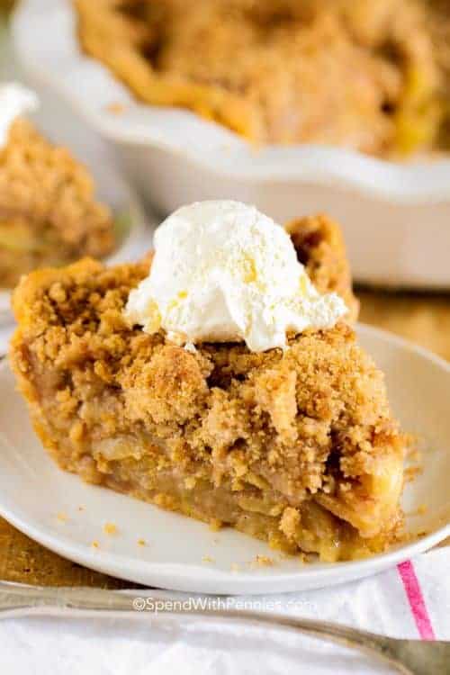 The Best Apple Crumb Pie