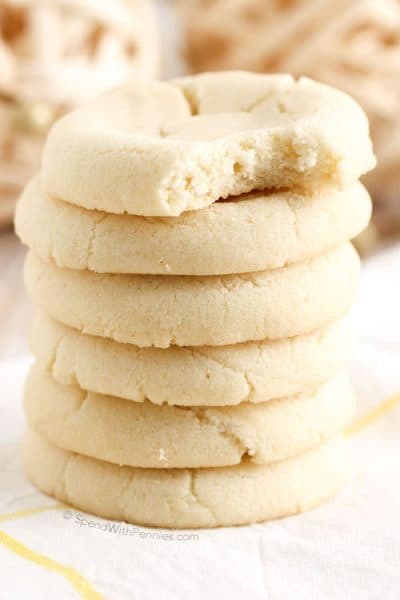 No Roll Sugar Cookies Recipe