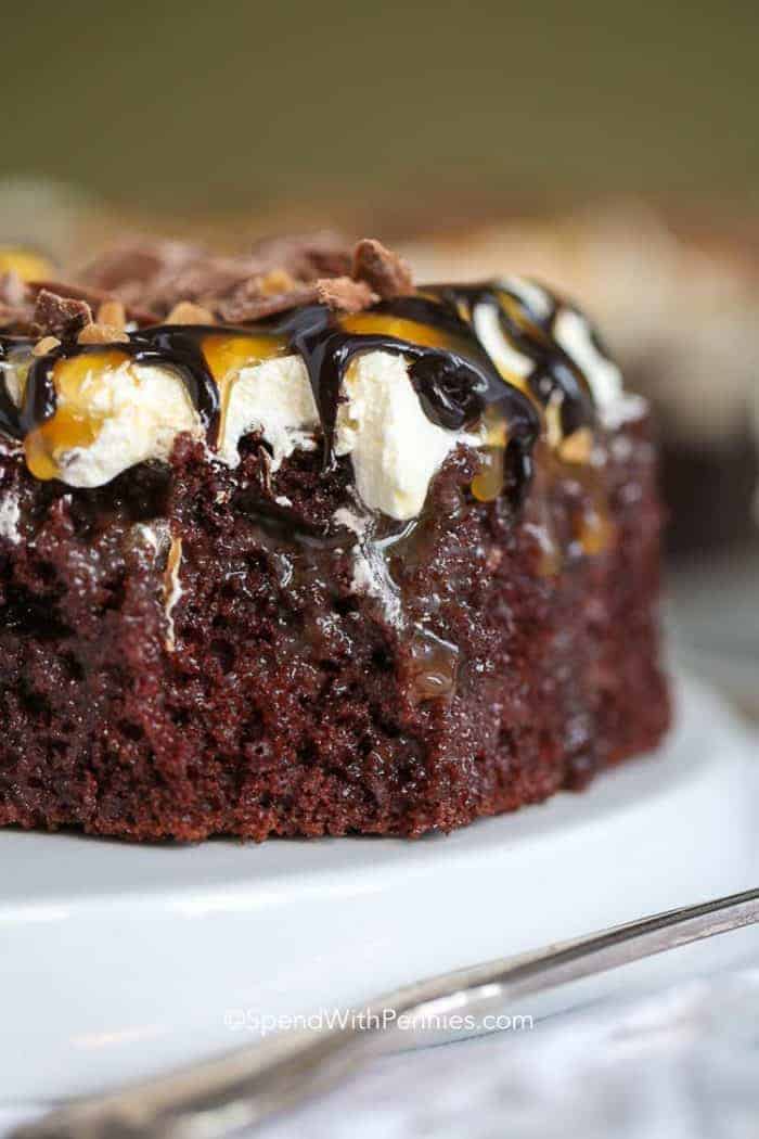Chocolate Caramel Cake