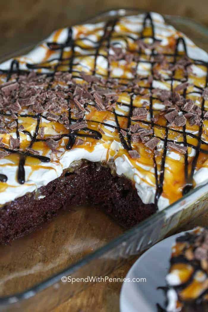 Chocolate Caramel Cake