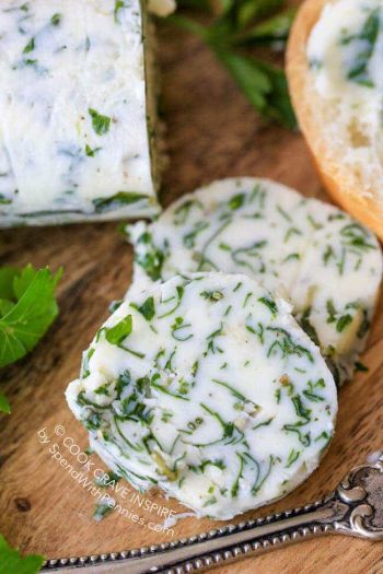 Garlic Herb Compound Butter for Steak
