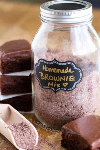 Homemade Brownie Mix {Made From Scratch} - Spend With Pennies