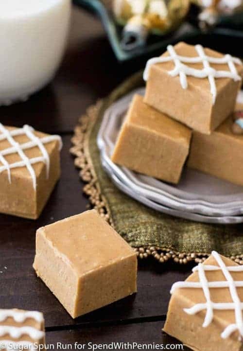 Easy Gingerbread Fudge - Spend With Pennies