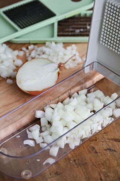 My Favorite Onion Chopper (for veggies and more)