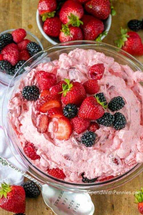 Berry Fluff Jello Salad