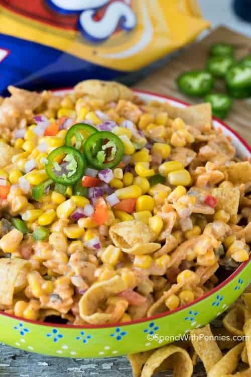 Frito Corn Salad (Quick and Easy) - Spend With Pennies