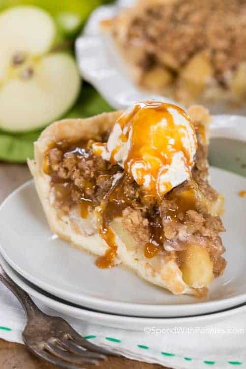 Apple Cheesecake Pie {Sweet & Creamy!} - Spend With Pennies