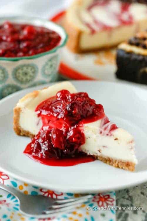 Cranberry Cheesecake Topping