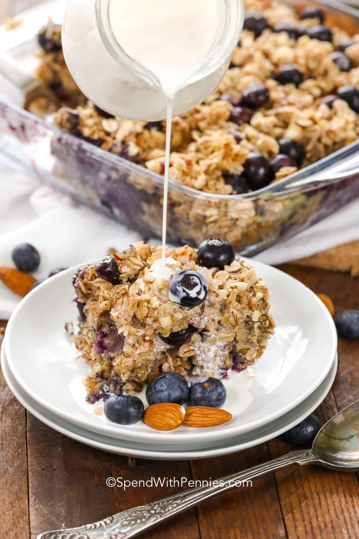 Blueberry Baked Oatmeal