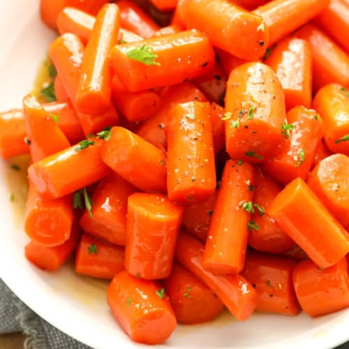 Buttery Glazed Carrots - Spend With Pennies
