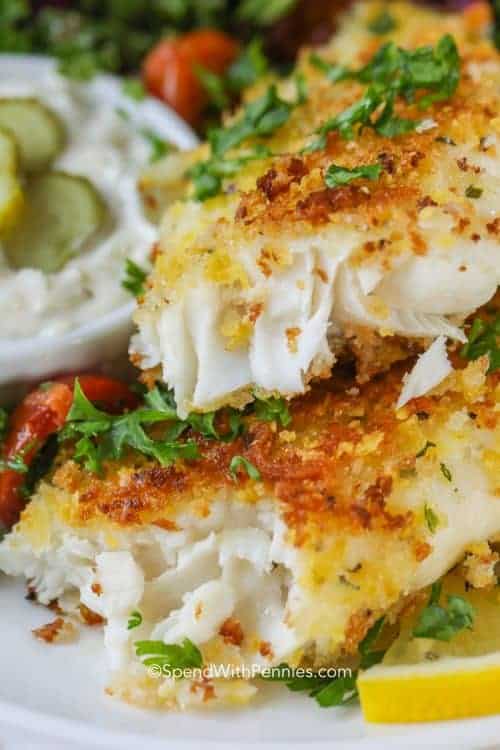 Parmesan Crusted Tilapia
