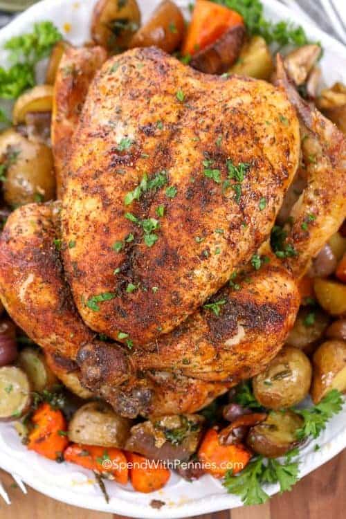 Roast Chicken - Spend With Pennies