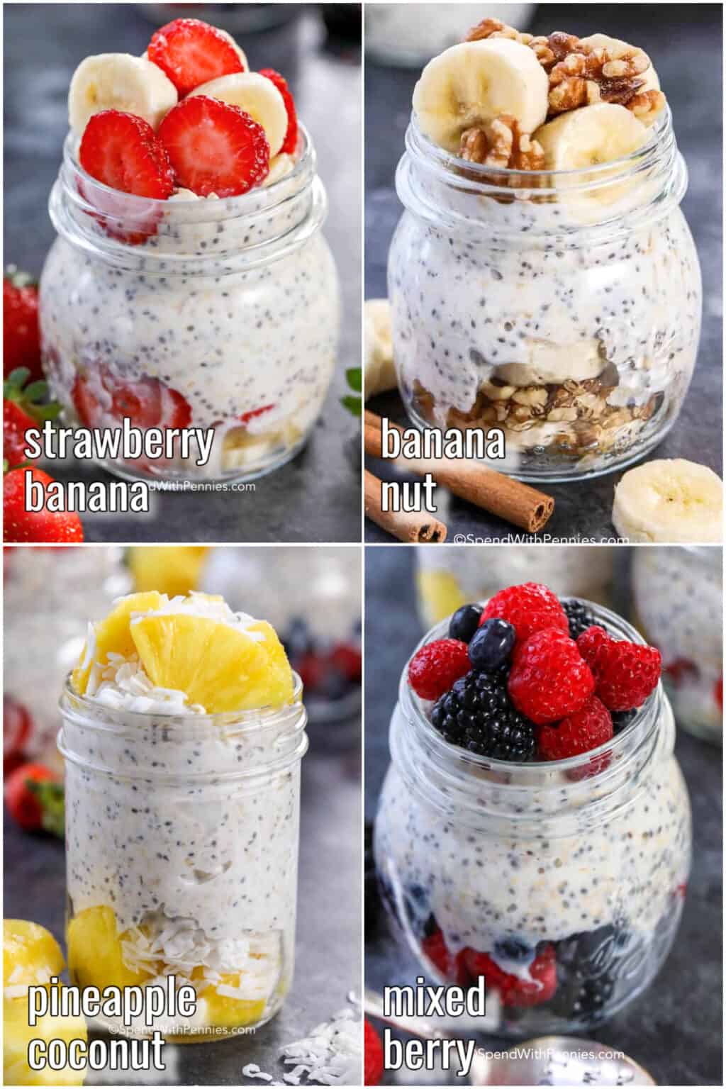 How to Make Overnight Oats - Spend With Pennies