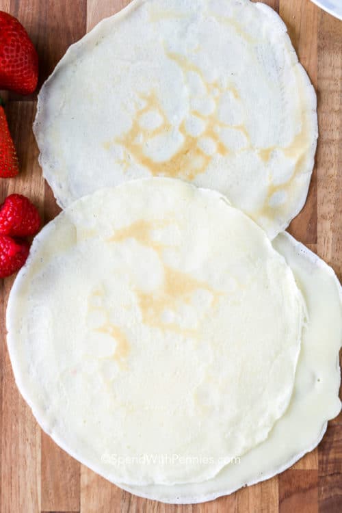 Easy Crepes Recipe (Blender) - Spend With Pennies