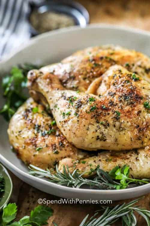 Crispy Baked Chicken Legs