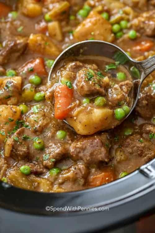 CrockPot Beef Stew - Spend With Pennies