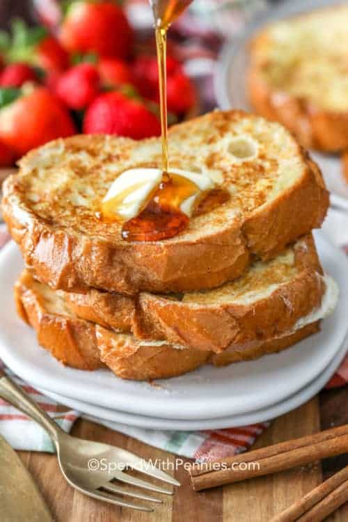 Quick and Easy French Toast {Perfect for Brunch!} - Spend With Pennies