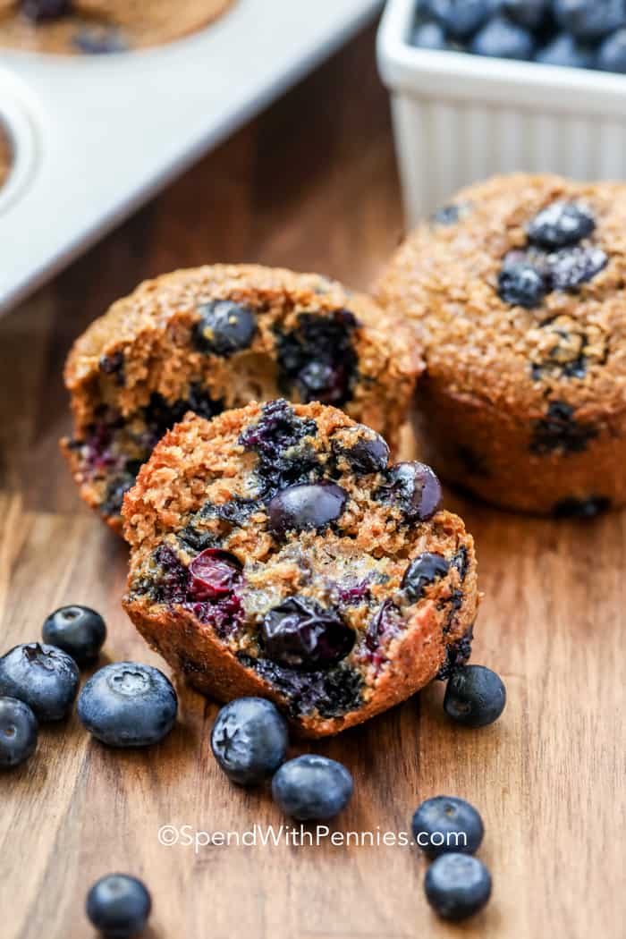 Blueberry Bran Muffins