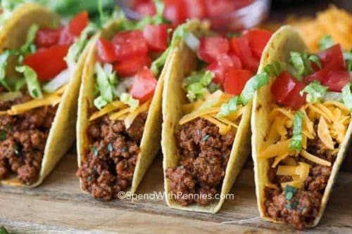 Easy Ground Beef Tacos