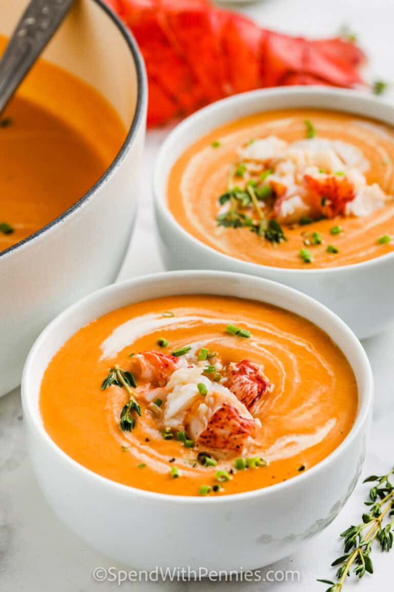 Easy Homemade Lobster Bisque