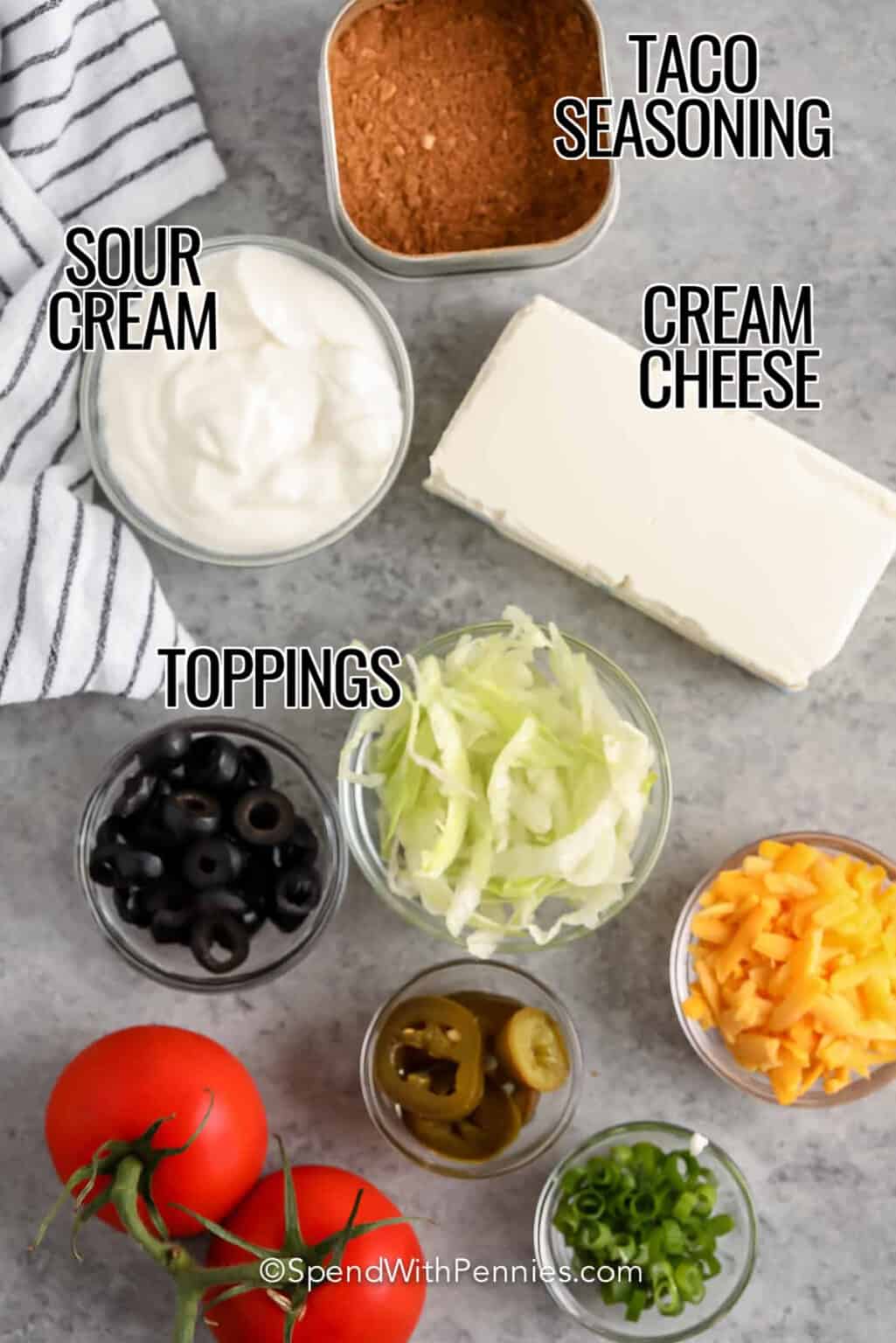 5 Minute Taco Dip
