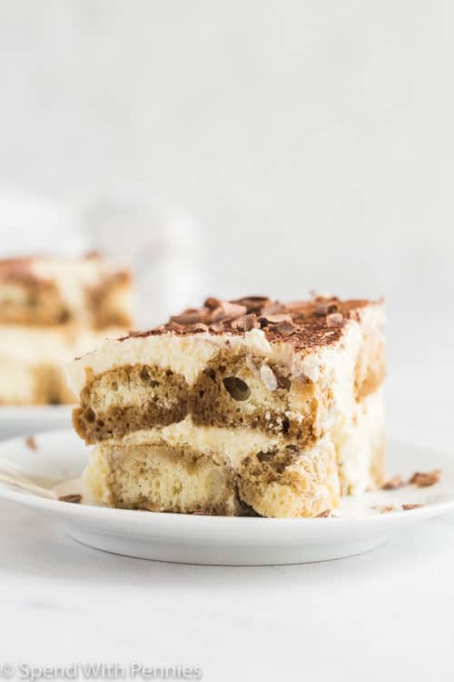 Easy Tiramisu Recipe {No-Bake Dessert} - Spend With Pennies