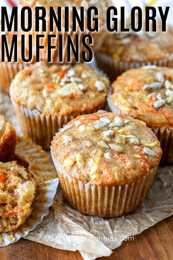 Morning Glory Muffins - Spend With Pennies
