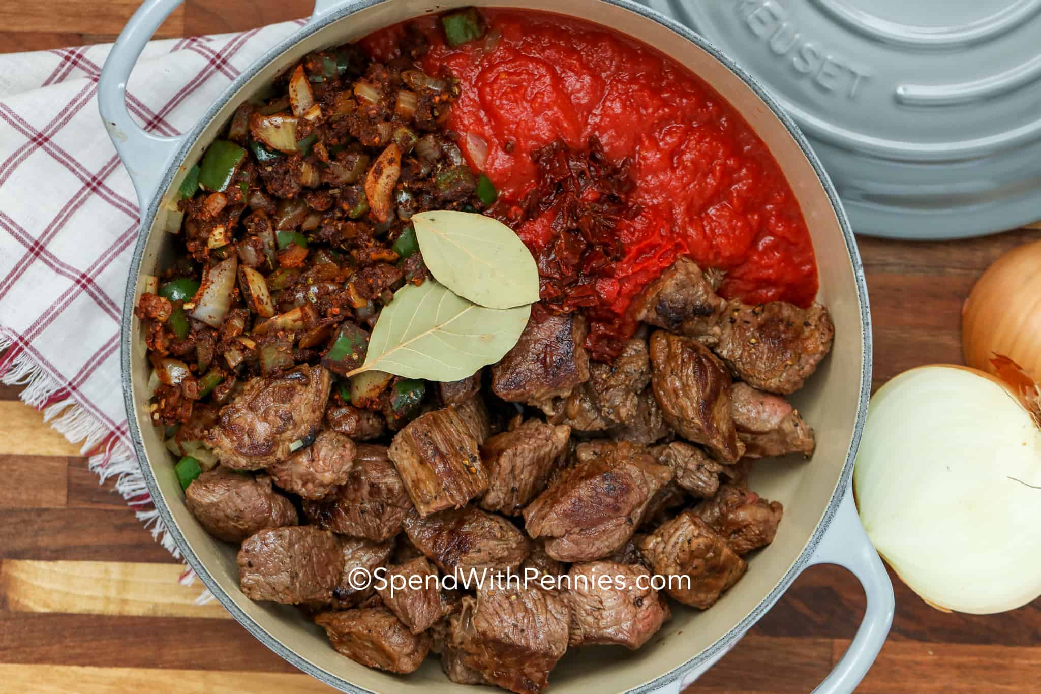 Texas Chili {Perfect for a Crowd} - Spend With Pennies