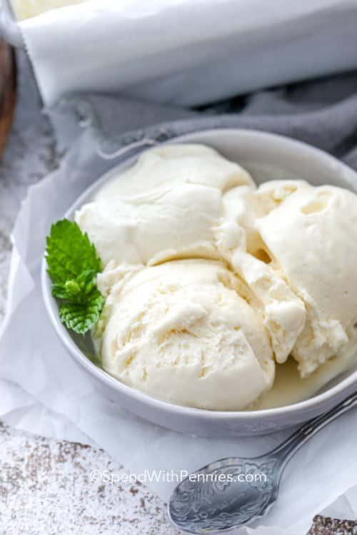3 Ingredient No Churn Ice Cream (Basic)