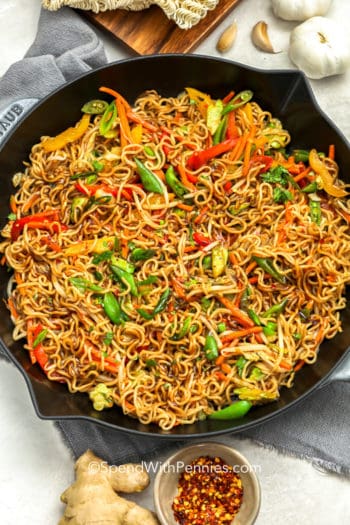 Easy Ramen Stir fry