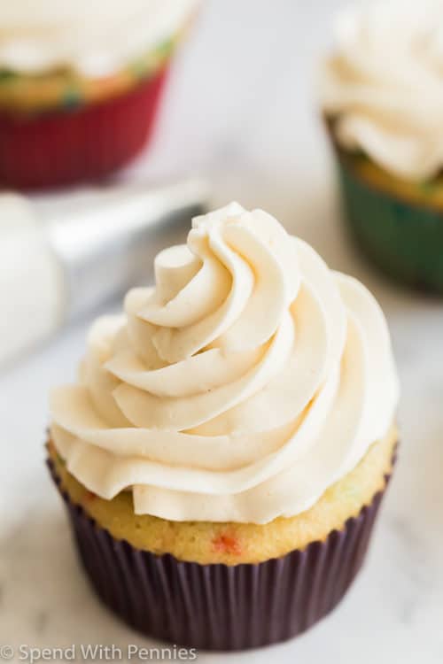 Vanilla Buttercream Frosting {Rich & Creamy} - Spend With Pennies
