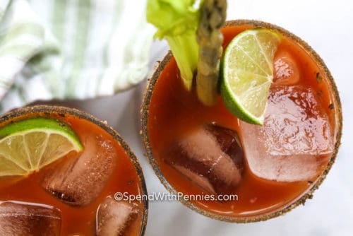 Classic Caesar Drink {Made From Scratch!} - Spend With Pennies