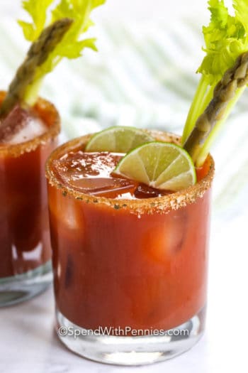 Classic Caesar Drink {Made From Scratch!} - Spend With Pennies