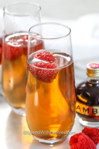 Kir Royale Cocktail {2 Ingredients!} - Spend With Pennies
