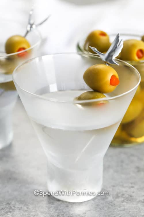 Classic Martini Recipe {3 Simple Ingredients} - Spend With Pennies