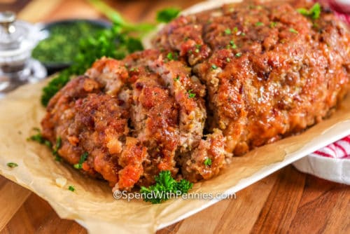 Glazed Ham Loaf {Juicy & Tender} - Spend With Pennies