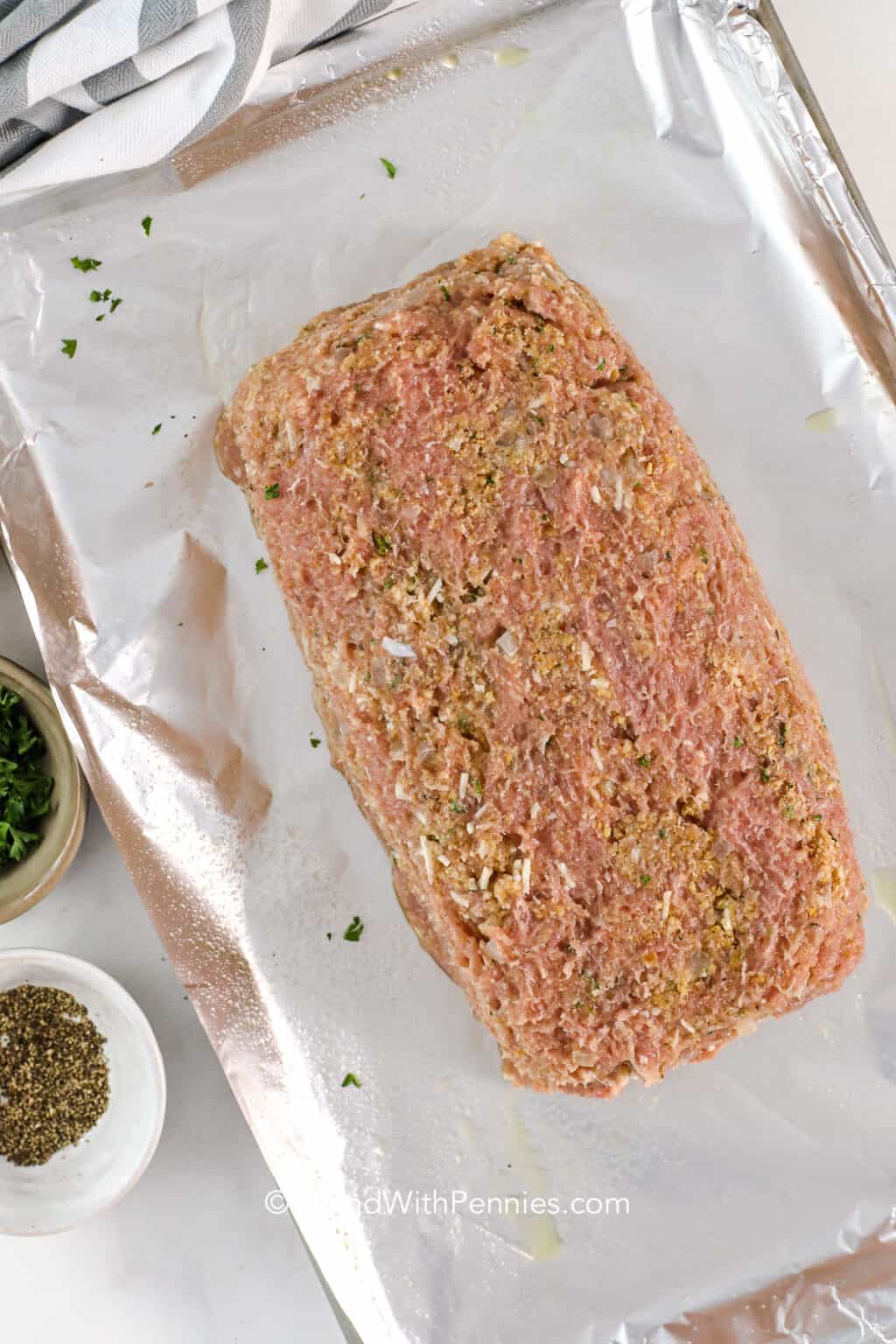 Parmesan Chicken Meatloaf
