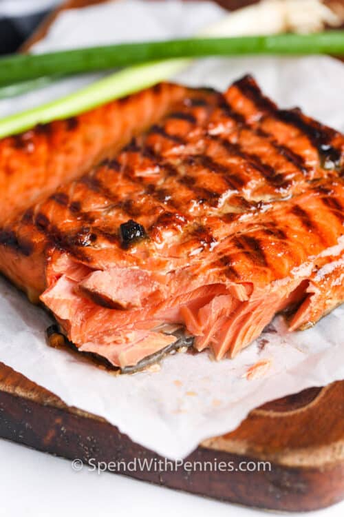 Ginger Garlic Salmon Marinade (grilled, baked or broiled) {Grilled, Pan ...