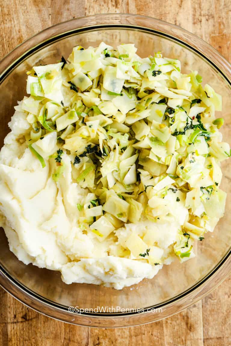 Colcannon (Cabbage and Potatoes)