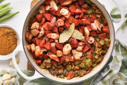 Our Favorite Gumbo Recipe {One-Pot Dish!} - Spend With Pennies