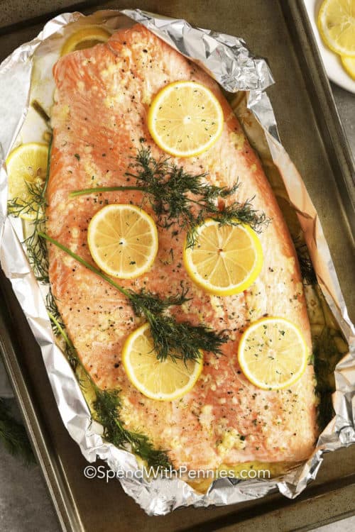Baked Salmon Fillets